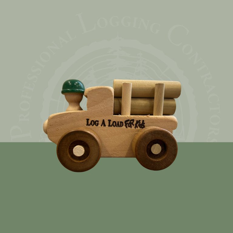 Wooden Log A Load Kids Toy Trucks - PLC of the Northeast